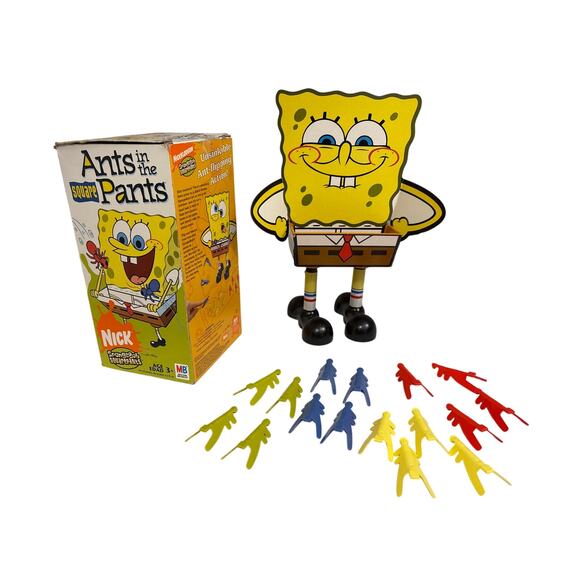 Milton Bradley | Games | Spongebob Ants In The Square Pants Nickelodeon ...